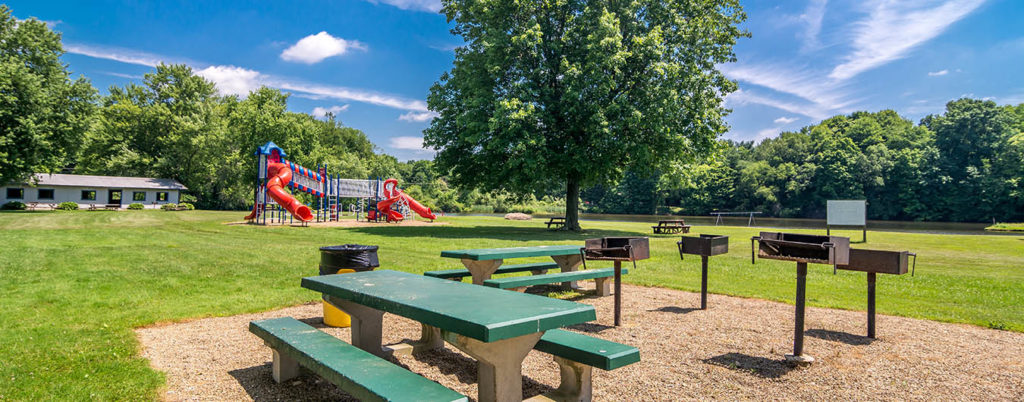 Chestnut Ridge Campground Hubbard, Northern, Ohio. RV and tent camping